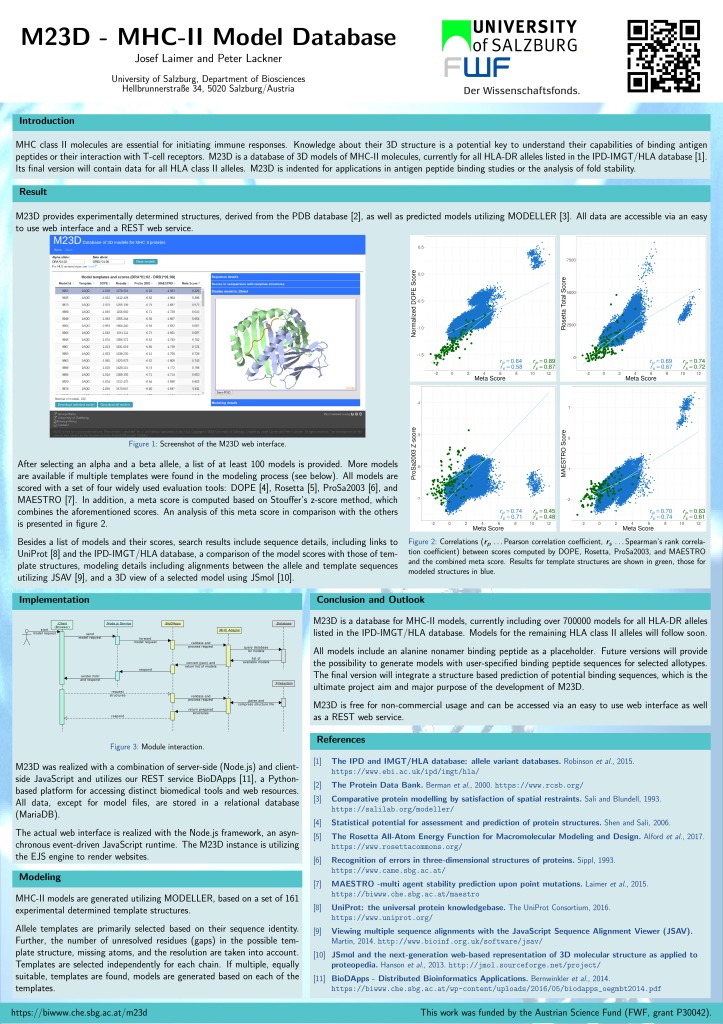 Conference Poster | Protein Bioinformatics